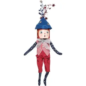 GALLERIE II Mister Liberty Doll - Red