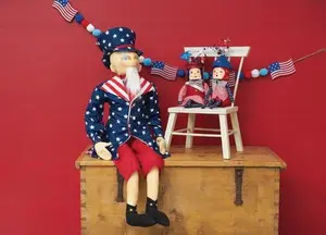 GALLERIE II Mister Liberty 4th Of July Joe Spencer Gathe Traditions Figurine