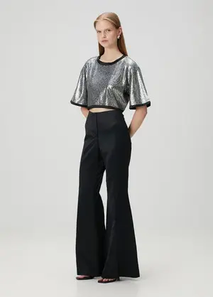 PCFG Sequin Top - Black