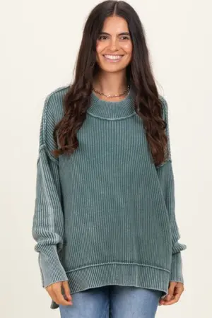 Pinkblush Slit Sweaters For Women