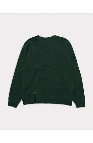 FORTELA Raglan Sleeve Crewneck Sweatshirt - Bottle