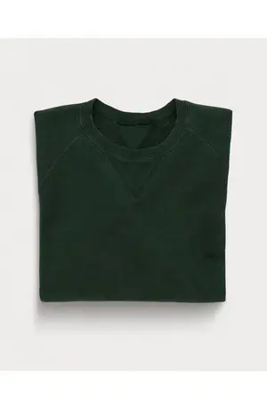 FORTELA Raglan Sleeve Crewneck Sweatshirt - Bottle