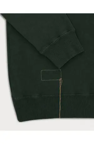 FORTELA Raglan Sleeve Crewneck Sweatshirt - Bottle