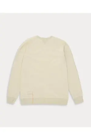 FORTELA Raglan Sleeve Crewneck Sweatshirt - Ecru