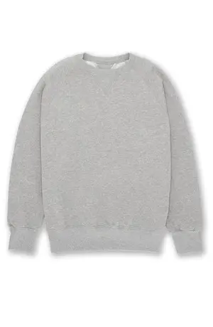 FORTELA Raglan Sleeve Crewneck Sweatshirt - Melange
