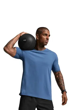 2xu Motion Cotton Flex Tee - Indigo/indigo