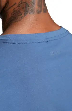 2xu Motion Cotton Flex Tee - Indigo/indigo
