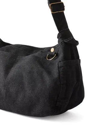 COTTON ON Pippa Crossbody Bag - Black Denim