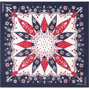 FORTELA Nautical Modse Bandana Blue