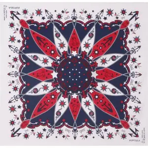 FORTELA Nautical Modse Bandana White
