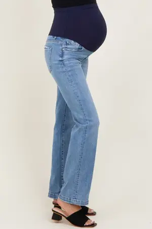 PINKBLUSH Mid-rise Maternity Jeans