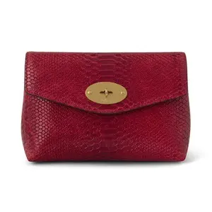Mulberry Darley Cosmetic Pouch - Apple Red