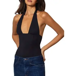 Kiki De Montparnasse Plunge Bodysuits
