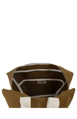 FORTELA Aviator Cotton Canvas Bag - Camel