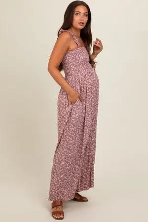 PINKBLUSH Floral Flowy Jumpsuit