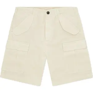 FORTELA Minert Cotton Pocket Bermuda - Ecru