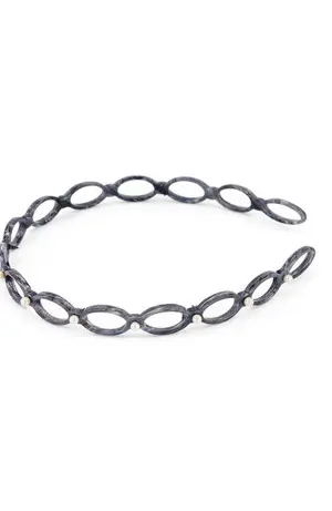Alexandre De Paris Cutout Acetate And Pearls Headband