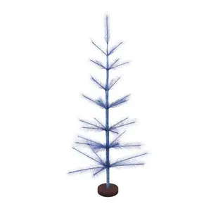 CAROL & FRANK 36" X 10" Pampas Tree Figurines - Blue