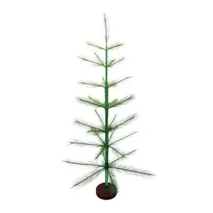 CAROL & FRANK 36" X 10" Pampas Tree Figurines - Green