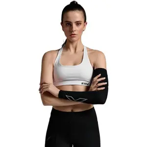 2xu Flex Compression Arm Sleeve - Black/grey