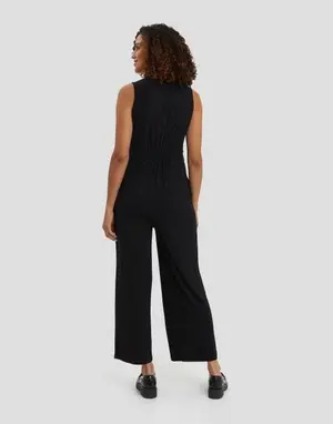NOM MATERNITY Ines Maternity & Nursing Full Length Jumpsuit