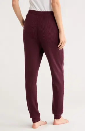 Lunya Waffle Soft Joggers - Vint Merlot