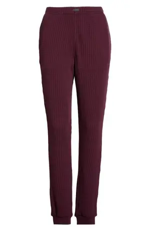 Lunya Waffle Soft Joggers - Vint Merlot