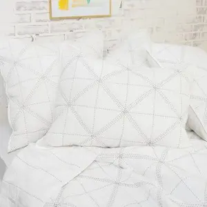 CAROL & FRANK Harper Quilt - White