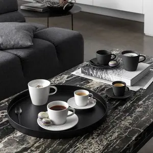 VILLEROY & BOCH Manufacture Rock Espresso Cup Saucer