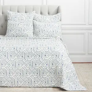 ELISABETH YORK Marlowe Storm Quilt - White