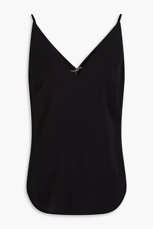 Zimmermann Chain-embellished Twill Top