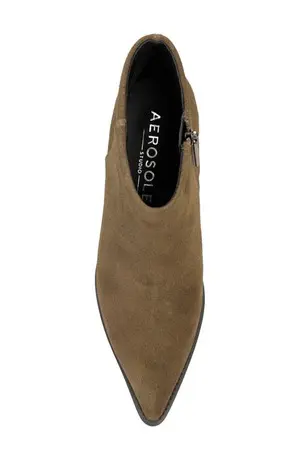 Aerosoles Montana Bootie - Fango Suede