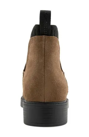 Aerosoles Pressly Chelsea Boot - Fango/black Suede