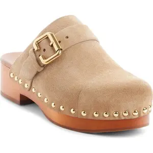 Chloe Mid Heel Mules Clogs For Women