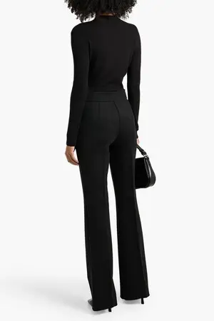 Max Mara Yana Wool-blend Bootcut Pants