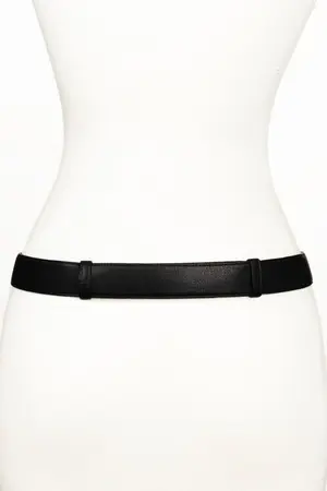 RAINA BELTS Corset Leather Belt - Cognac