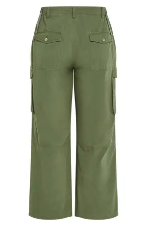 City Chic Mia Cargo Wide Leg Pants