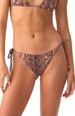 PQ Tie Side Bikini Bottoms - Boa