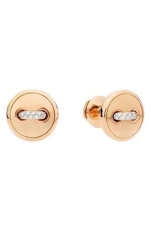 Pomellato Pom Pom Dot Stud Earrings - Rose Gold