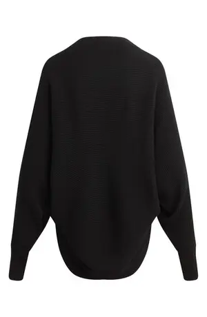 FAVORITE DAUGHTER Layla Rib Wool Shrug Cardigan