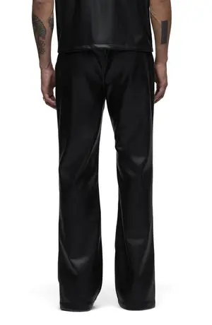 Hudson Jeans Flared Faux Leather Pants