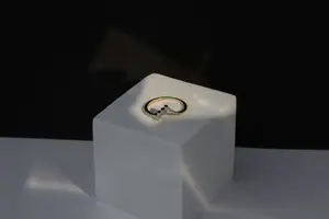 RACHELMENT Hava Ring With Baguette And Micro Stones - Gold