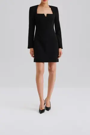 MALINA Sonja Long Sleeve Mini Dress
