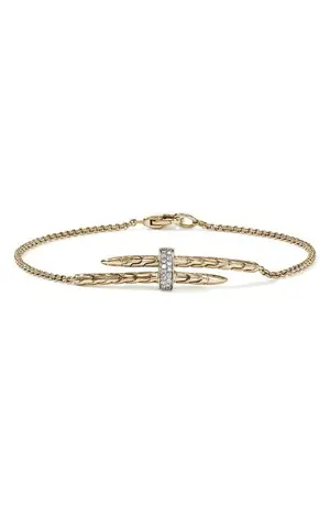 John Hardy Spear Station Bracelet - Gold