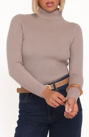 Petal & Pup Turtleneck Sweaters For Women