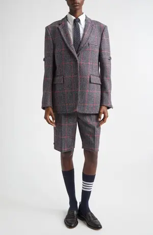 Thom Browne Glen Plaid Bermuda Shorts