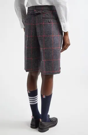 Thom Browne Glen Plaid Bermuda Shorts