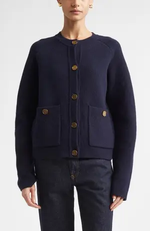 Toteme Crew Neck Cardigans For Women