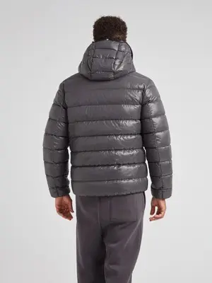JACK1T R4d Tramline Hooded Puffer Jacket - Graphite