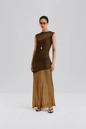 Malina Short Sleeve Evening Dresses